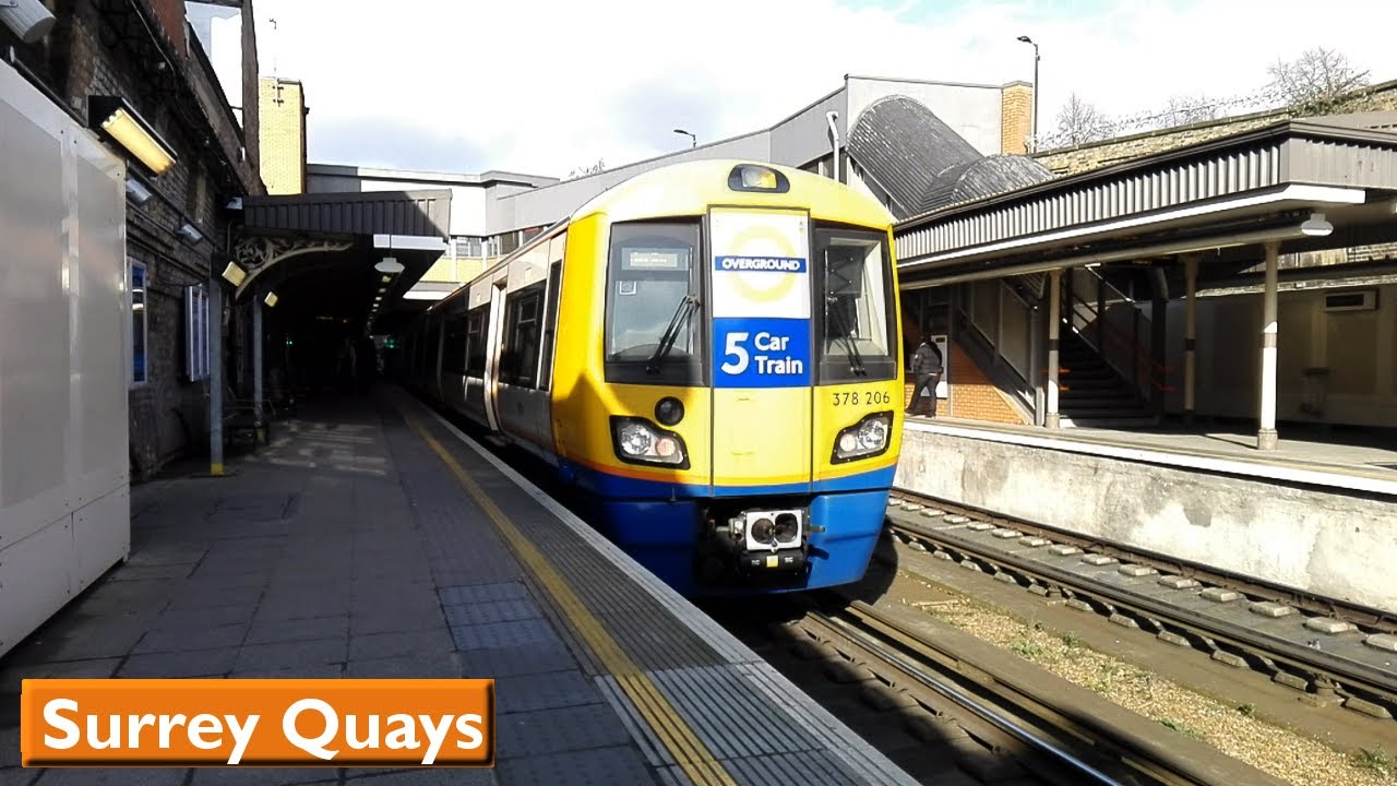 Surrey Quays | East London Line : London Overground ( British Rail ...