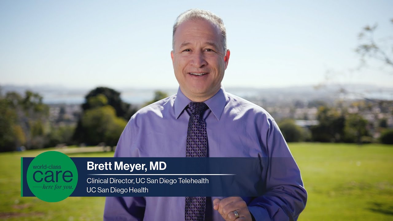Telemedicine with Dr. Brett Meyer, Neurologist - YouTube