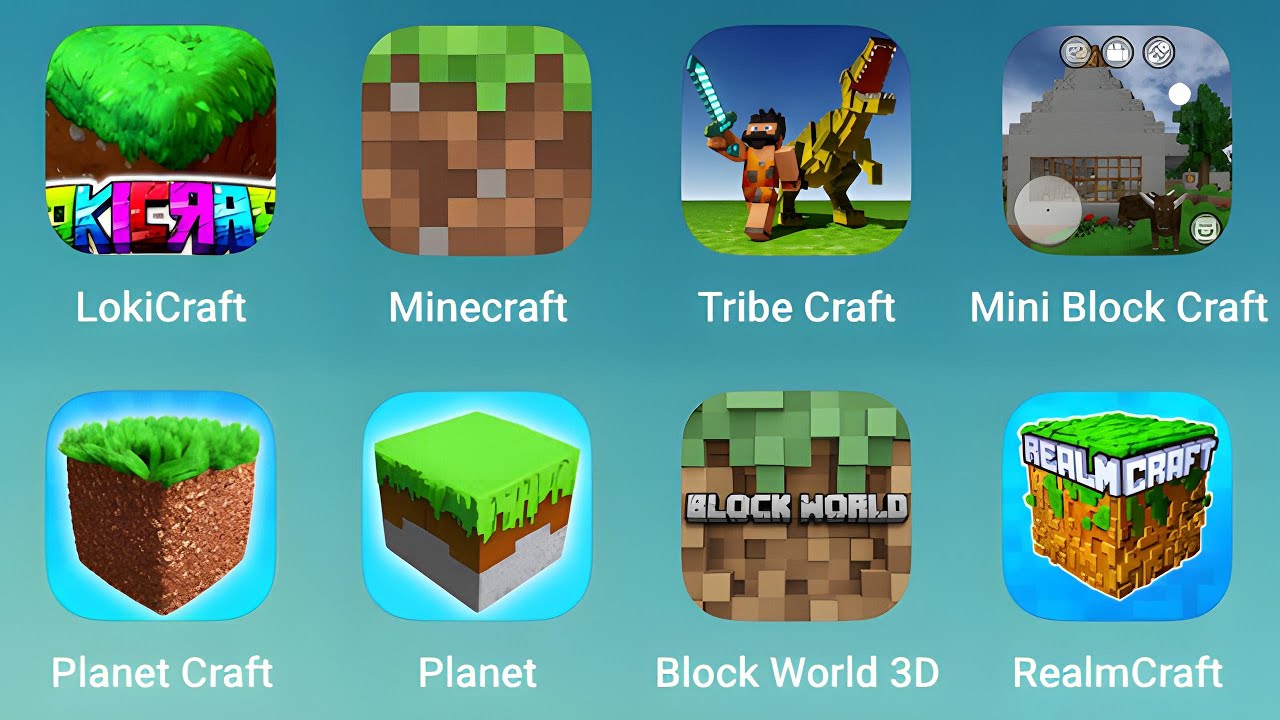 LokiCraft, Minecraft, Tribe Craft, Mini Block Craft, PlanetCraft ...
