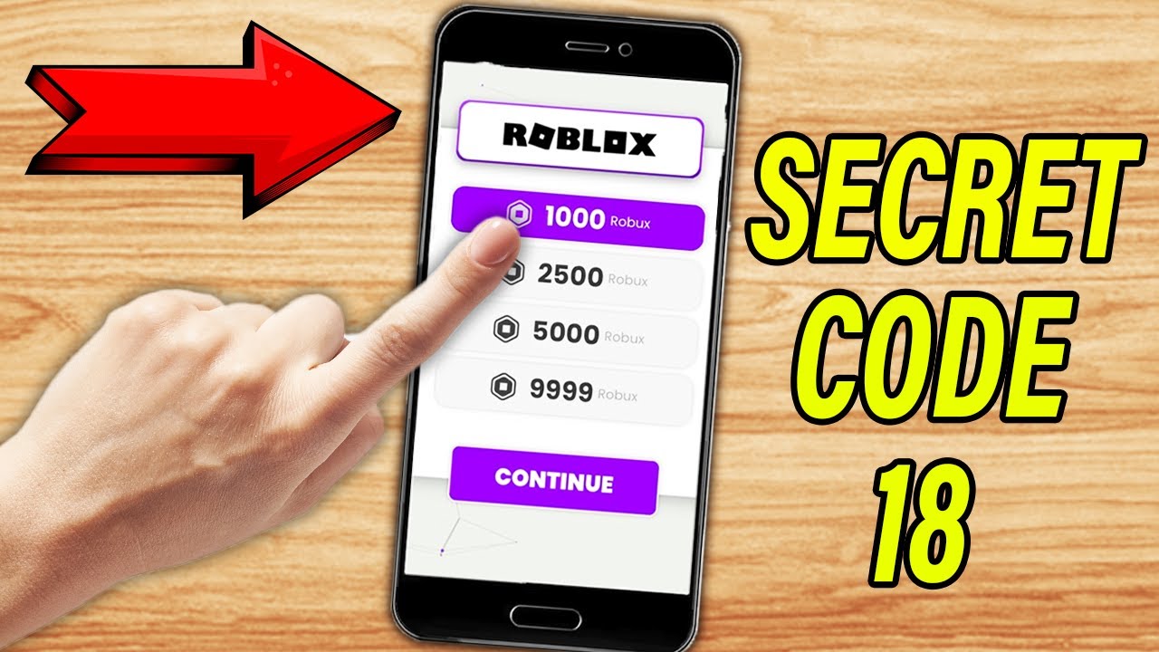 SECRET CODE INSIDE MY ROBLOX GAME COLLECT IT AND GET FREE ROBUX (How To ...