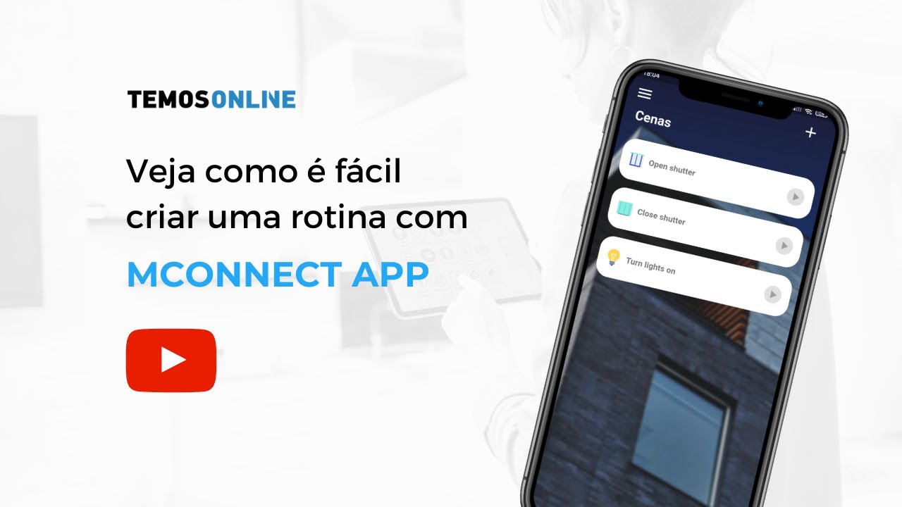 Como criar uma rotina na aplicação MCONNECT - YouTube
