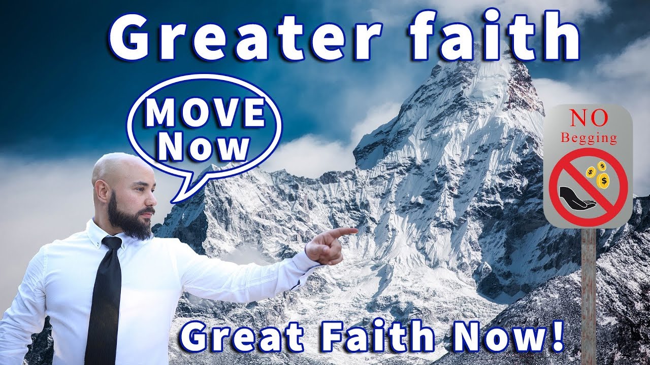 Greater Faith. Ramp up your faith now! - YouTube
