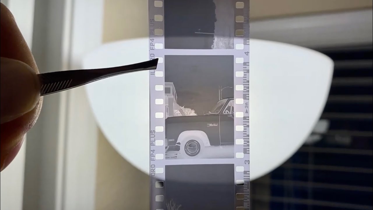 A 35mm Film Darkroom Print For A Print Exchange ┃Film Photography - YouTube