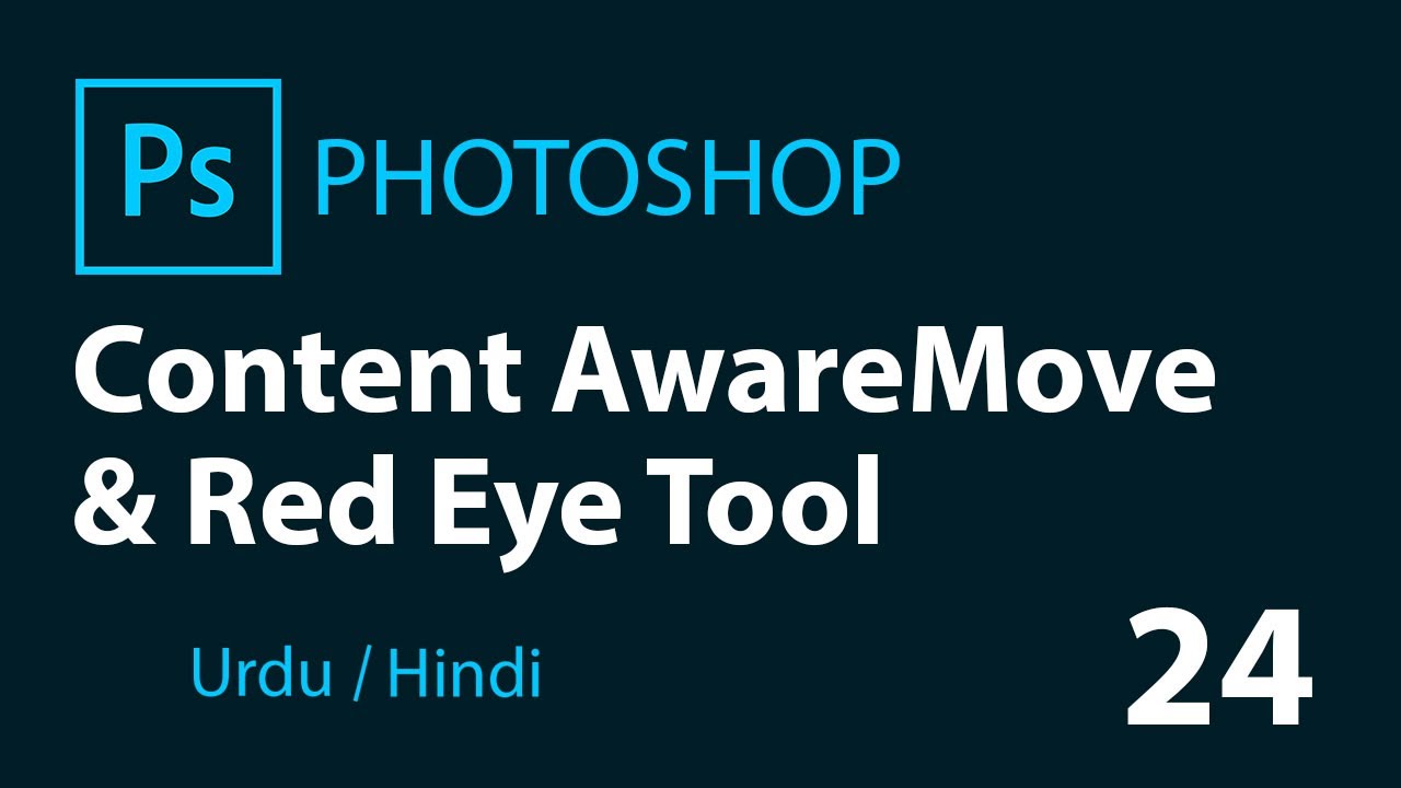 Content Aware Move and Red Eye Tool || Content Aware Move Tool || Red ...