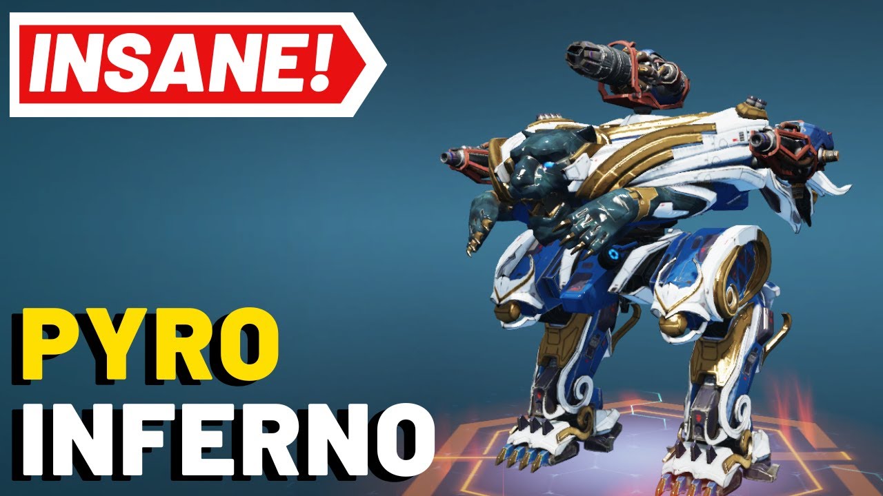 Luchador Pyro Inferno - War Robots Gameplay (No Commentary) WR - YouTube
