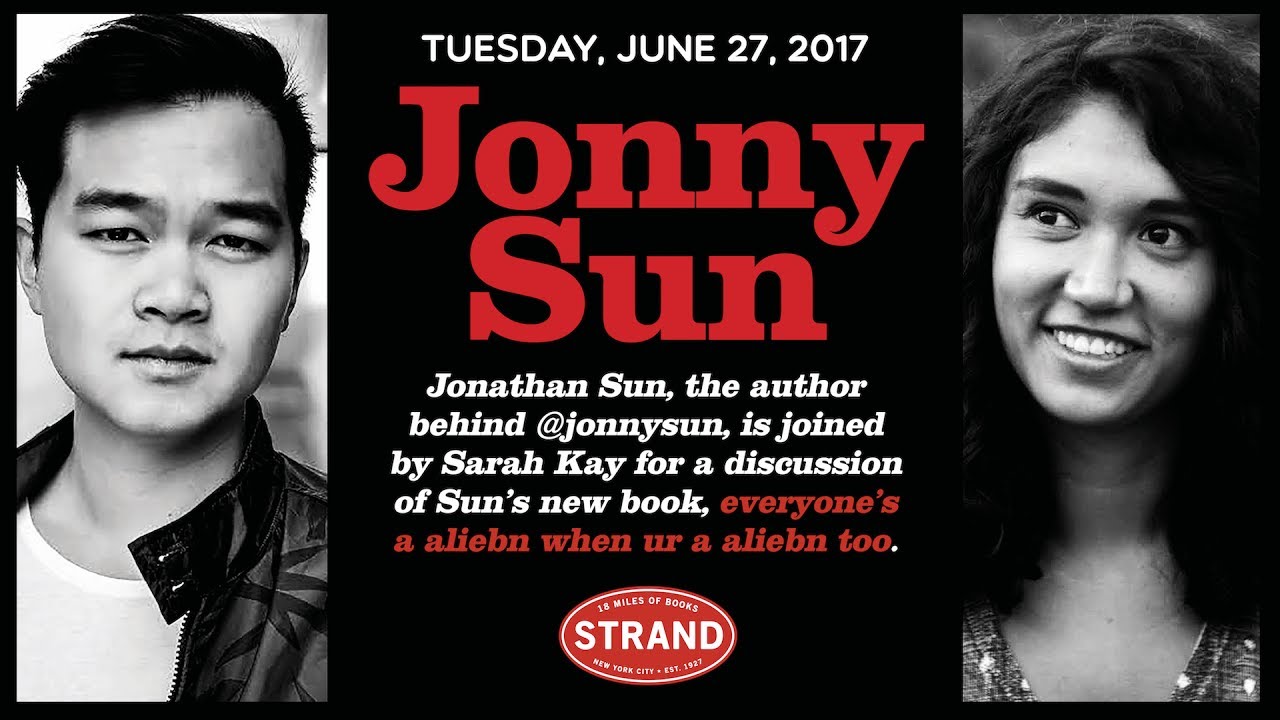 Jonny Sun | Everyone's a Aliebn When Ur a Aliebn Too - YouTube