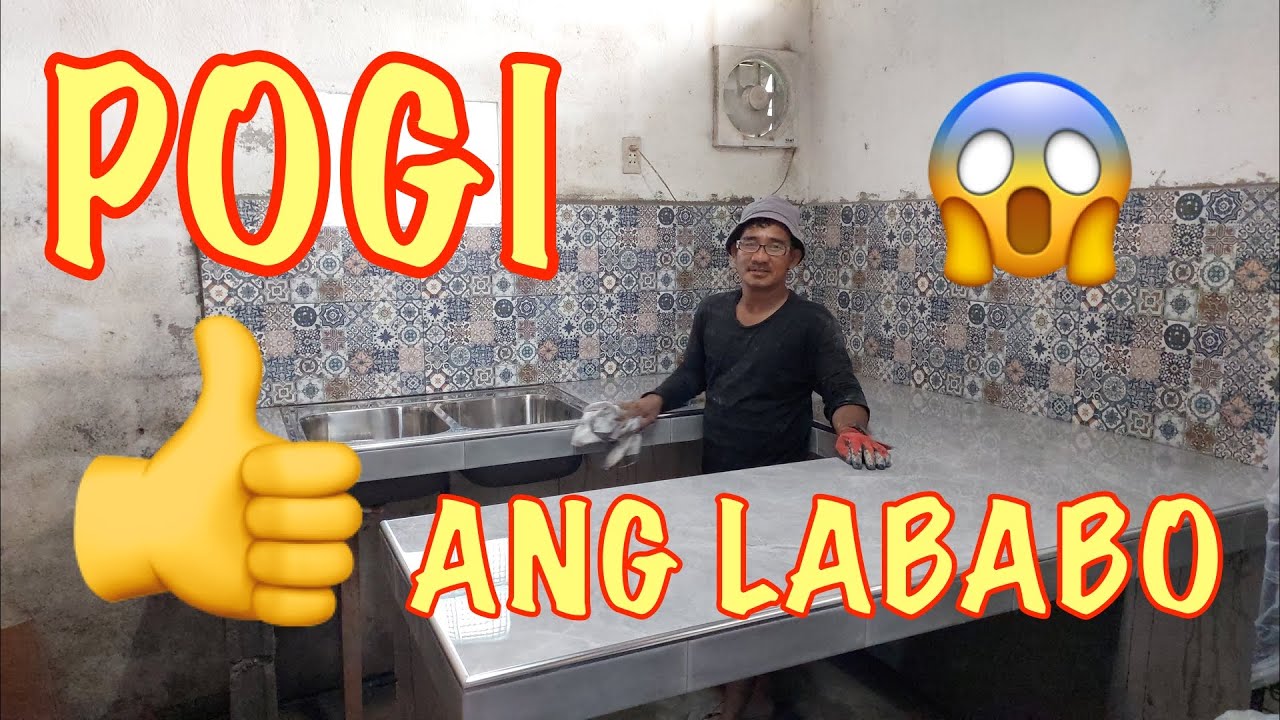 Kitchen Renovation EP7 - Lababo @vhinsvlog - YouTube