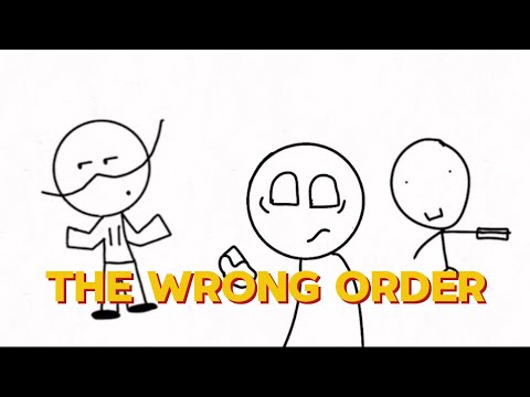 The wrong order (ft. @LandonLikeStuff ) #animation #bagel - YouTube