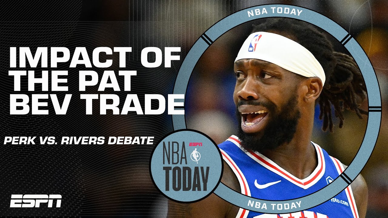 Pat Bev trade SPARKS A PERK-AUSTIN RIVERS DEBATE about impact on Giannis & the Bucks 🔥 | NBA ...