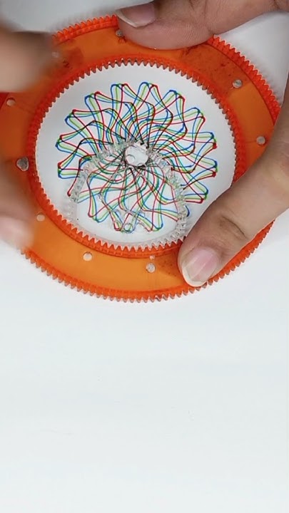"How to Create Stunning Spirograph Patterns: Step-by-Step Guide"#spirograph #art #shorts2024 ...