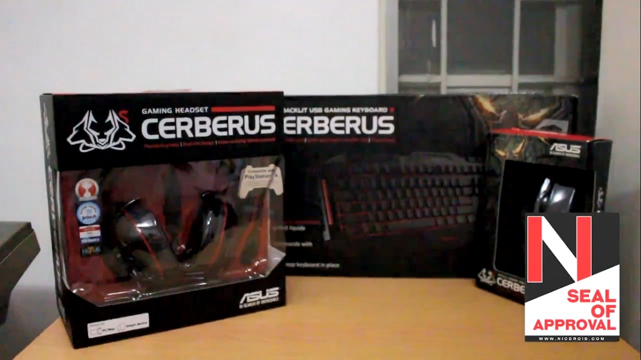 ASUS Cerberus Gaming Peripherals Review! - YouTube