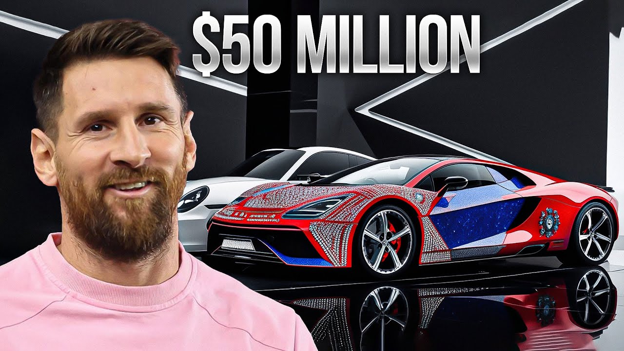 Lionel Messi's Luxurious $50 Million Car Collection - YouTube