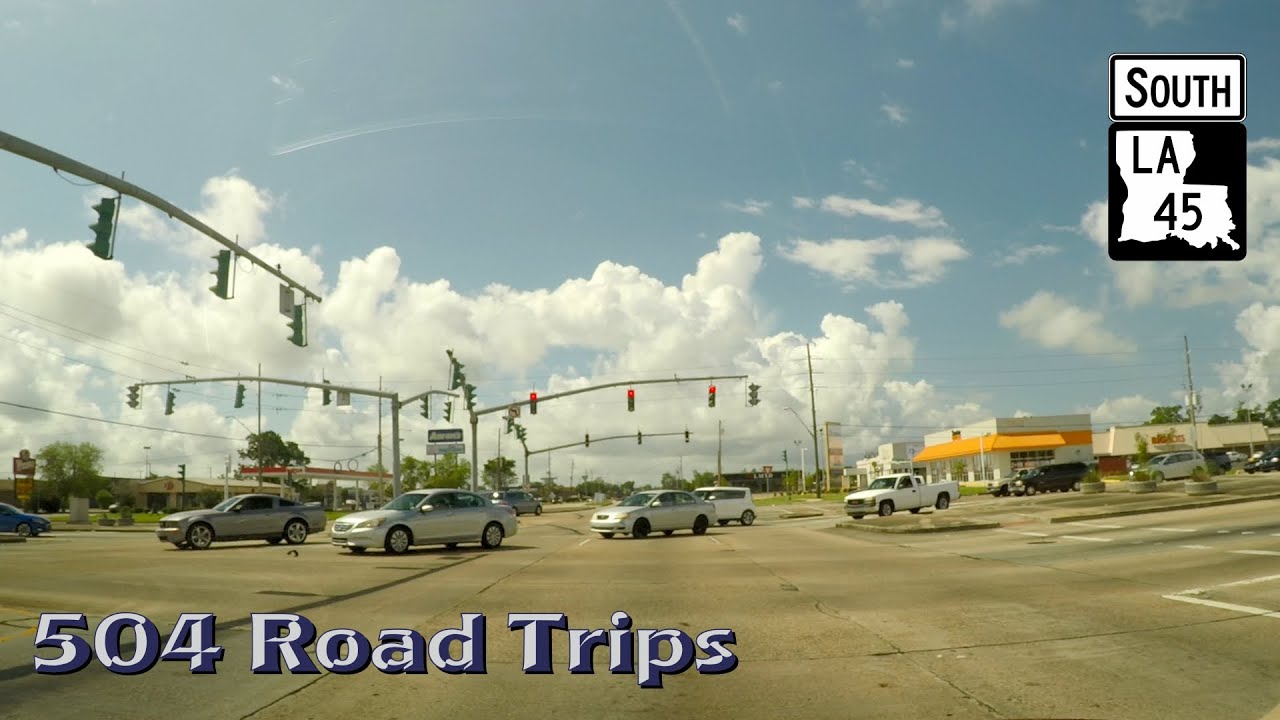 Road Trip #515 - LA-45 South, Part 1 - Marrero / Estelle / Crown Point ...