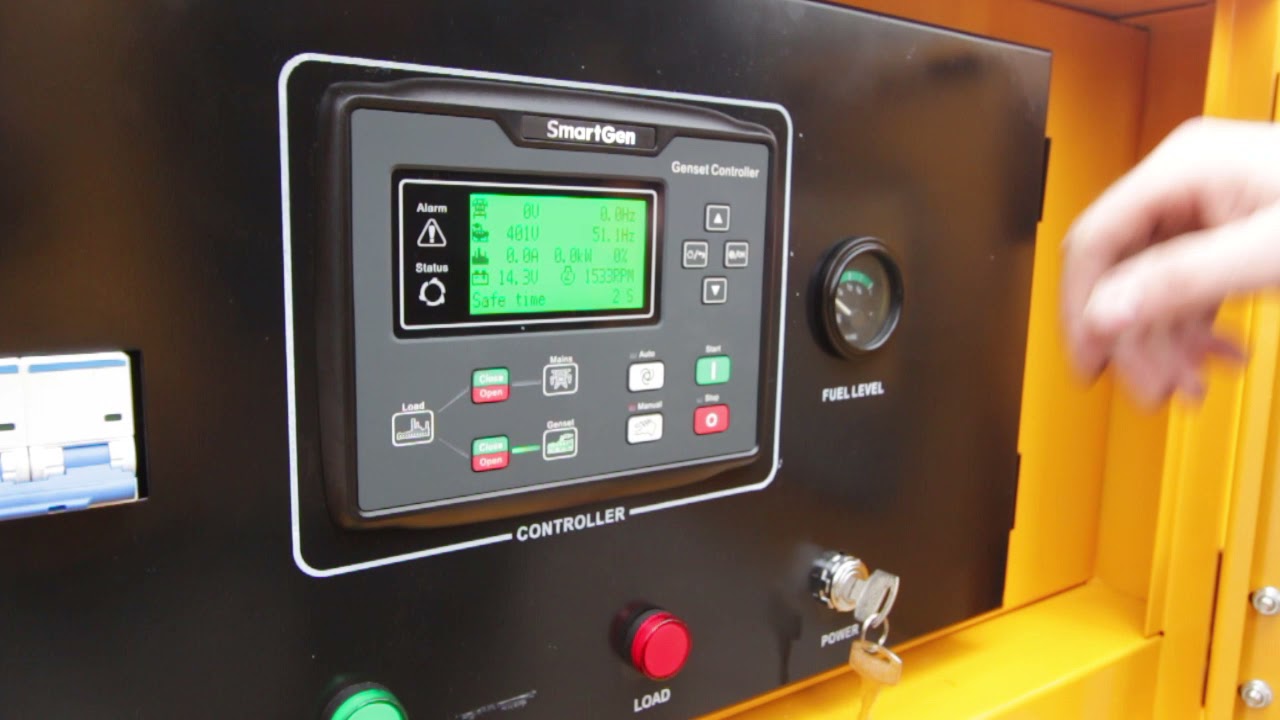 Agregat prądotwórczy GAPPA uruchomianie odpalanie głośność sterownik ...