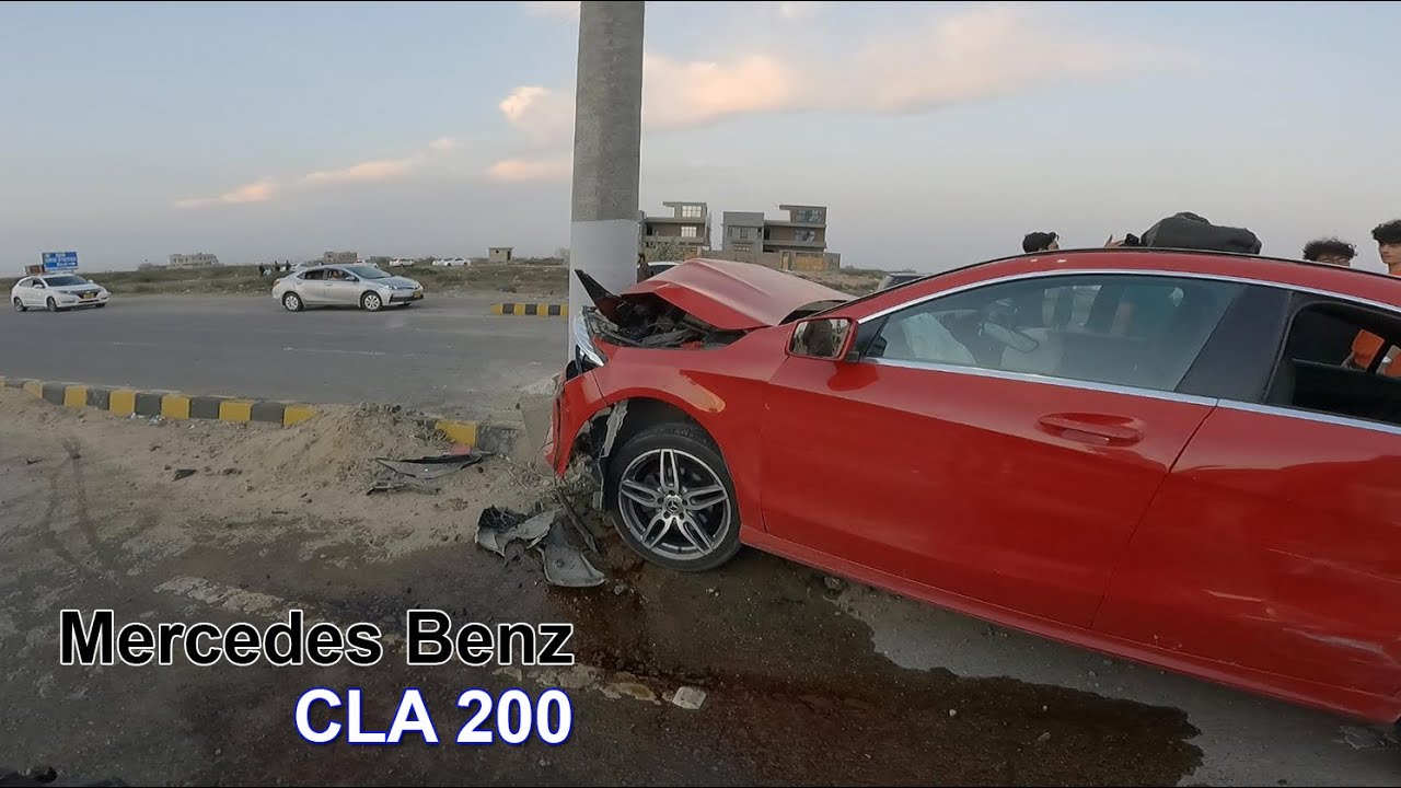 Crash Aftermath | Mercedes Benz CLA Class 200 Crash | Clifton Sea View ...