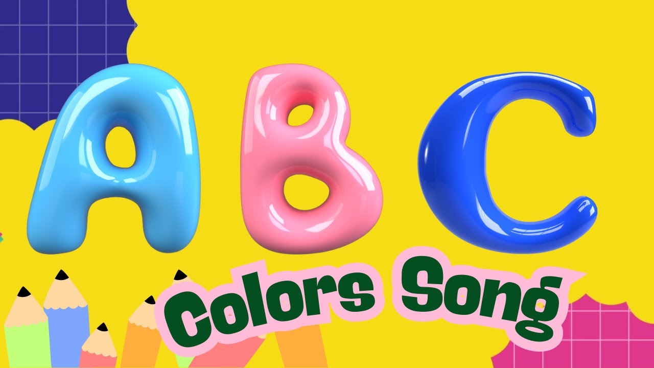 🎨 ABC Color Song | Fun Way to Learn Letters & Colors! 🌈#ABCColorSong # ...