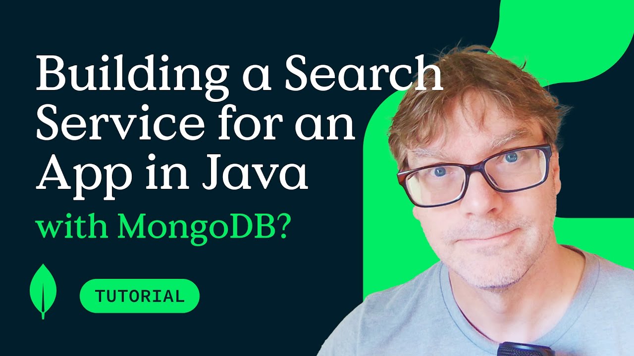 How do I Build a Search Service for an App in Java with MongoDB? - YouTube