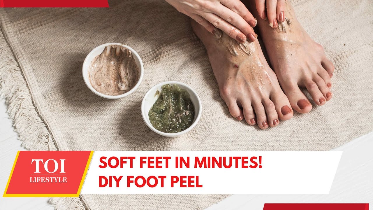 Say Goodbye to Rough Feet: Try This Easy Homemade Foot Mask - YouTube