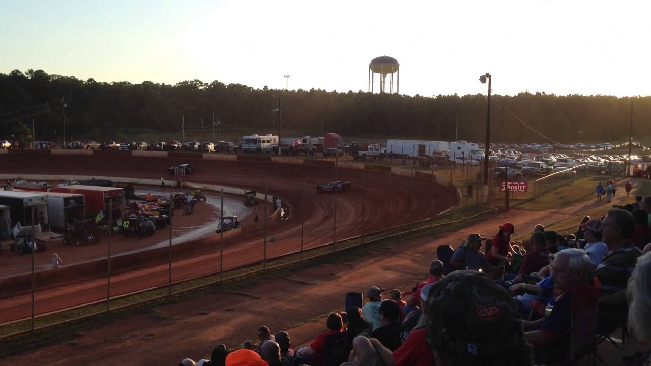09/20/14 Senoia Raceway Hobby Stock Hot Lap - YouTube