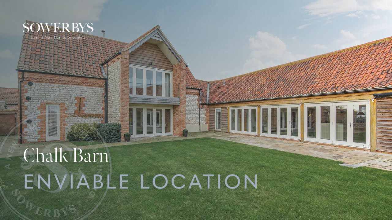 Chalk Barn, 18 Burnham Road, Ringstead - YouTube