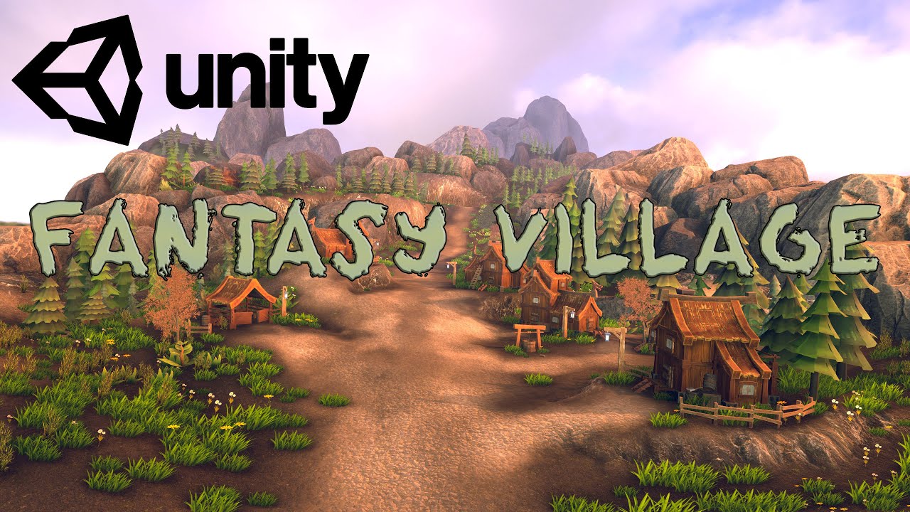 Environment 3D Fantasy Village (Unity) - YouTube