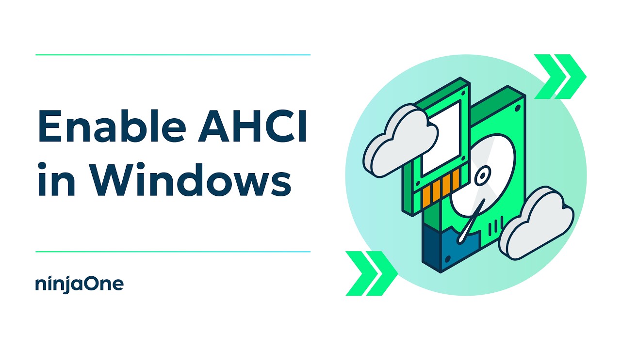 How to Enable AHCI After Installing Windows 10 - YouTube