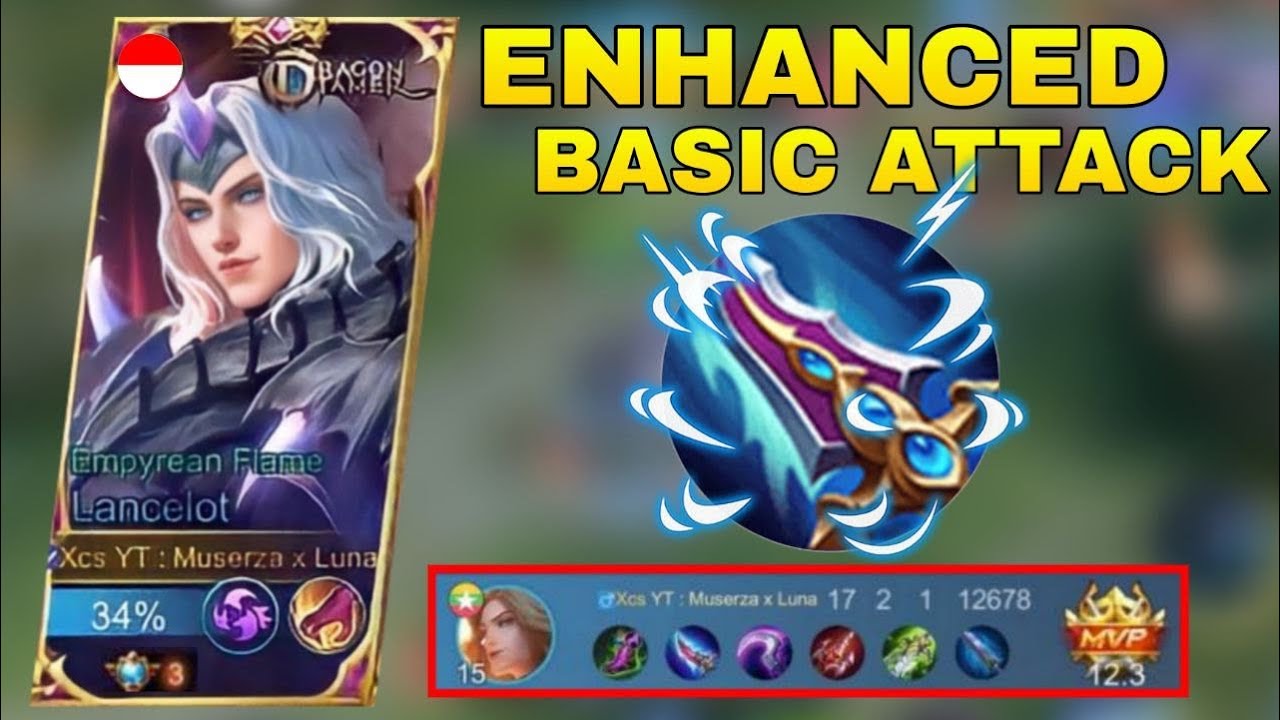 LANCELOT ENHANCED BASIC ATTACK BUILD! EASY SOLO RANK! TOP GLOBAL ...