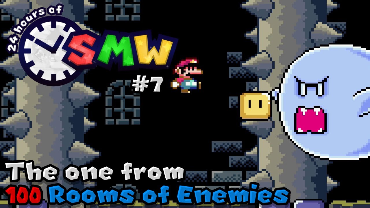 24 Hours of SMW #7 - 13th Placed Entry - Valley Fortress + Big Boo ...