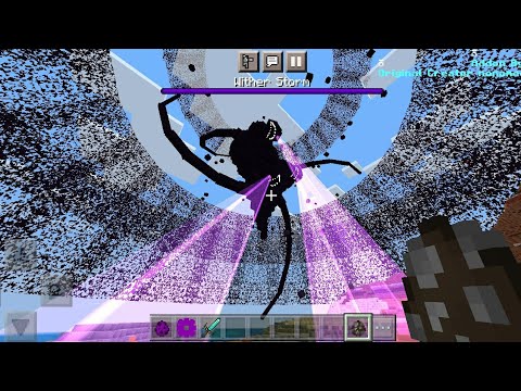 Crackers Wither Storm Port V1 Addon - YouTube