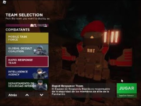 SCP Área 47 roblox roleplay. RRT - YouTube