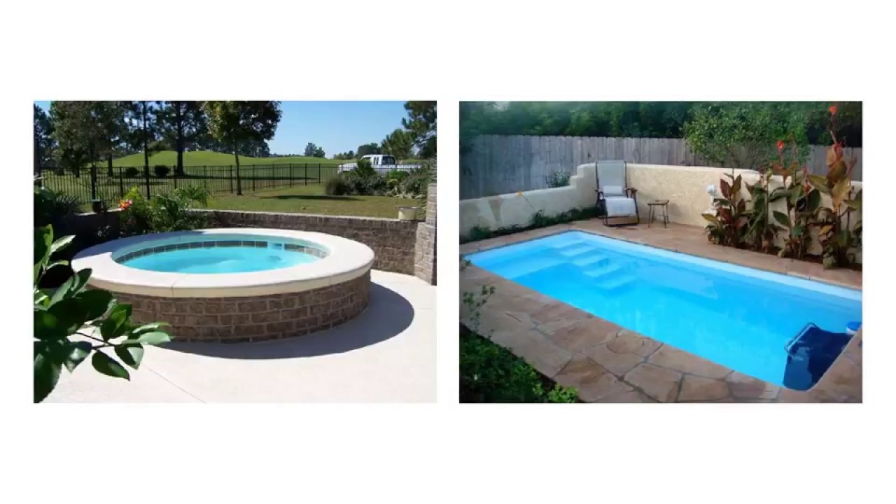 Inspiring Small Fiberglass Swimming Pools For Your Simple Backyard ...