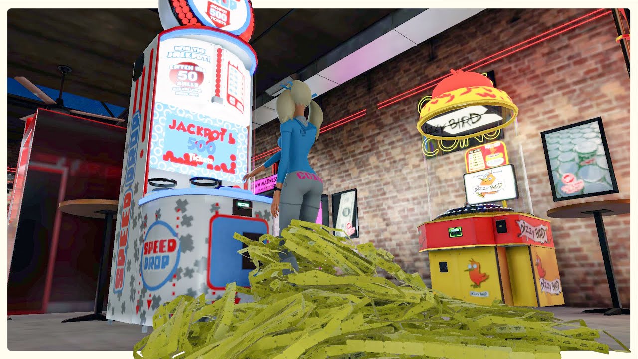 This Broken Arcade Game Prints Jackpots - The Coin Game - YouTube