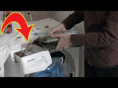 Deney Çamaşır Makinesine Kola Döktüm
