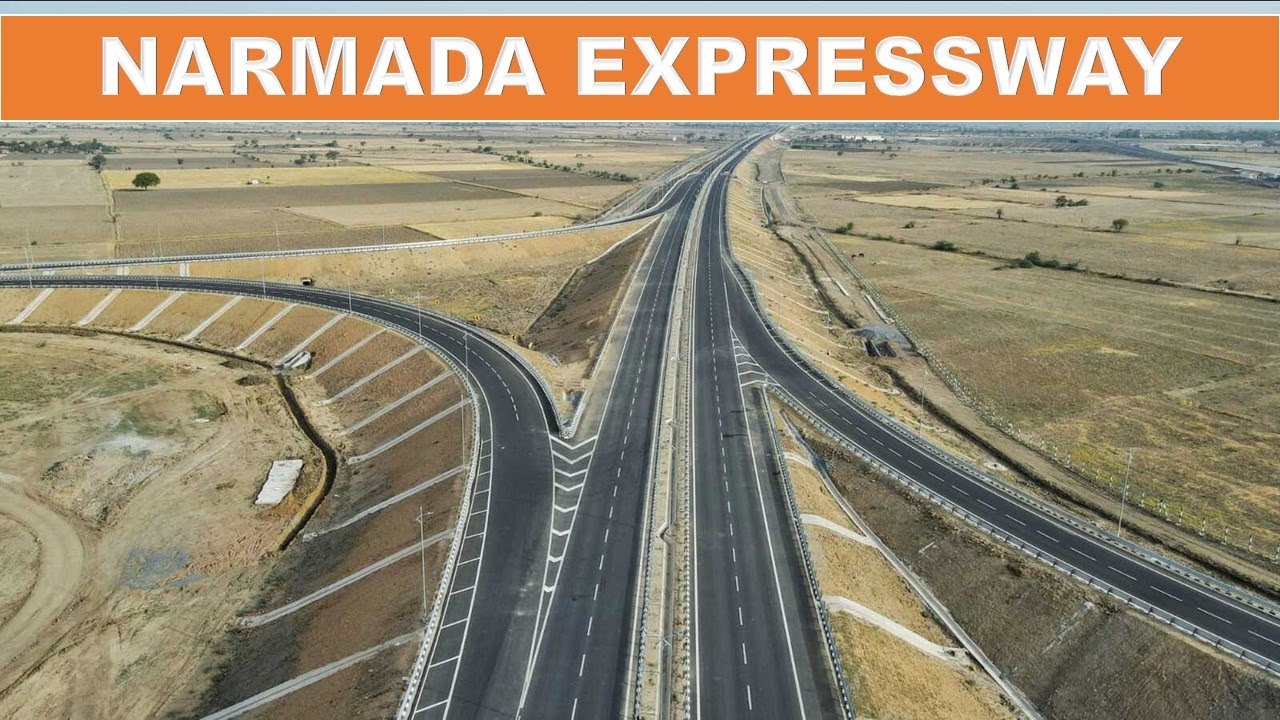 Longest Expressway of Indian State MP | Narmada Expressway | Expressway in India | Papa ...