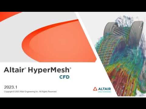 Altair HyperMesh CFD Workflow - YouTube