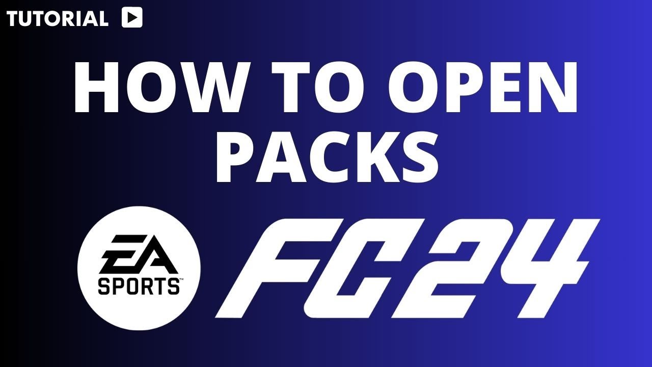 How to open packs in FC 24 - YouTube