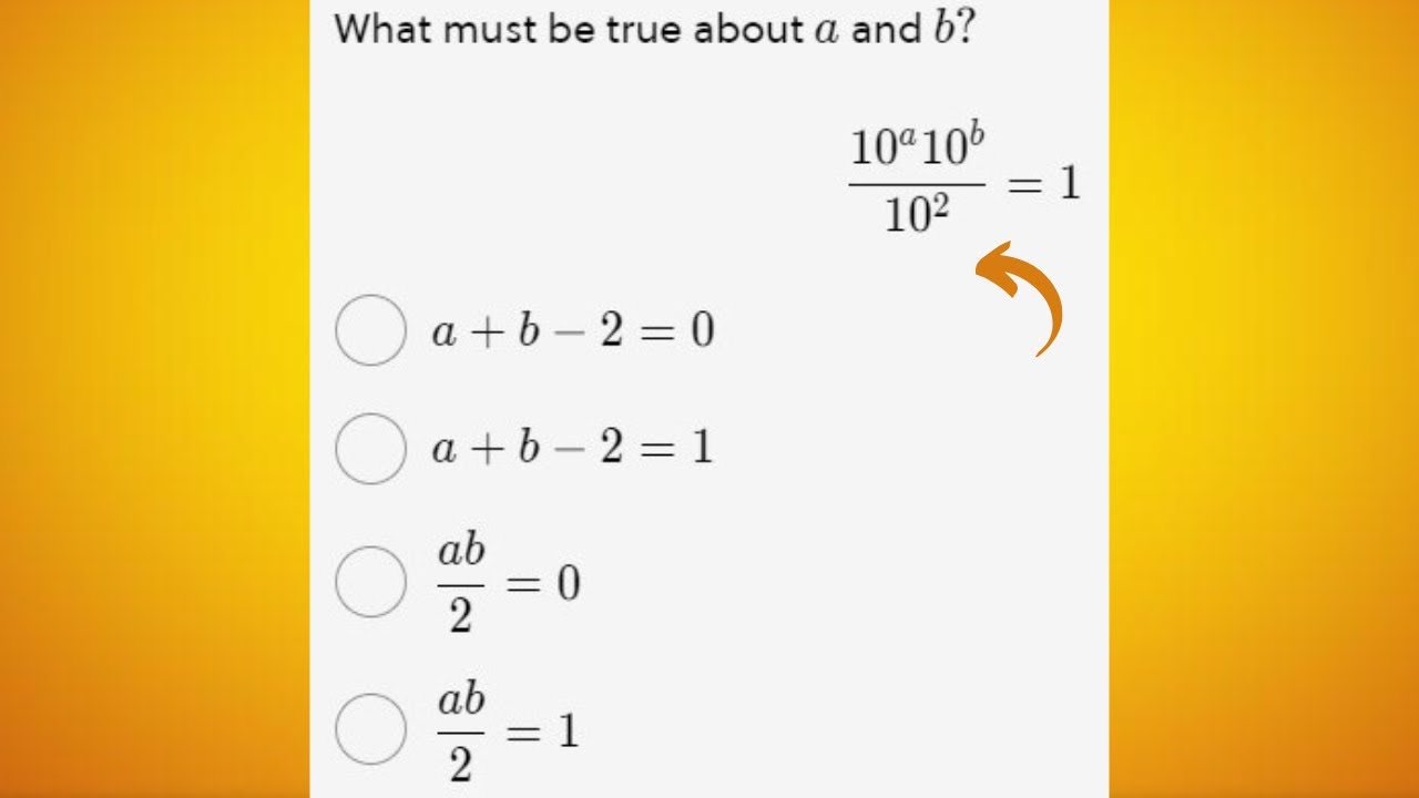 Rigorous SAT math practice #4 (solve it fast) #mrSATmathman #satmath # ...