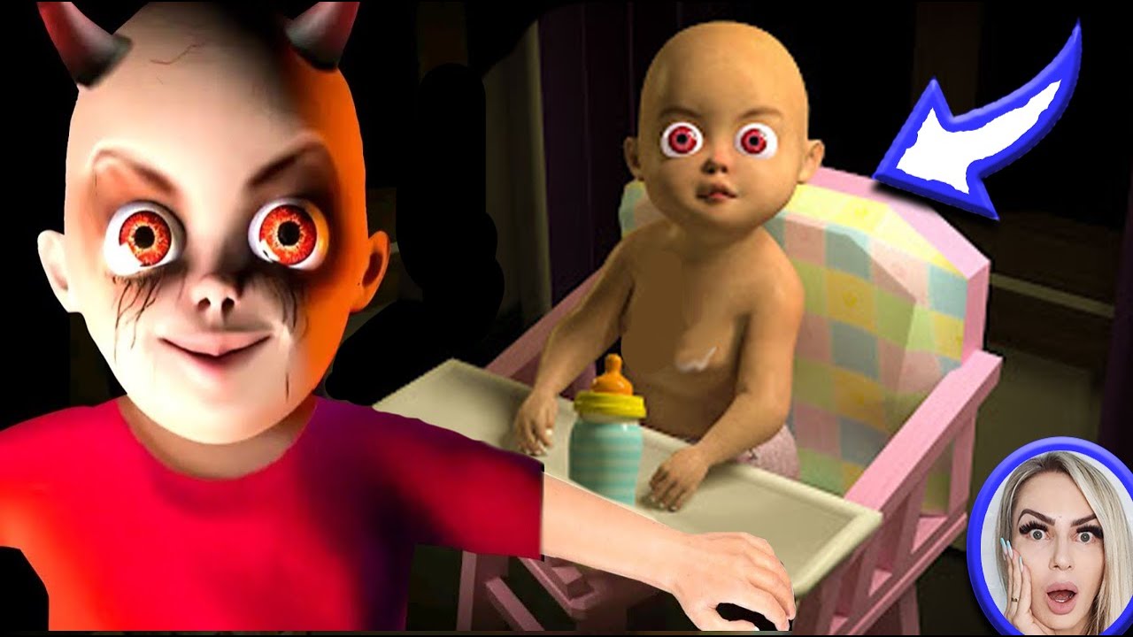 O BEBÊ VERMELHO ASSUSTADOR Baby in Red - YouTube