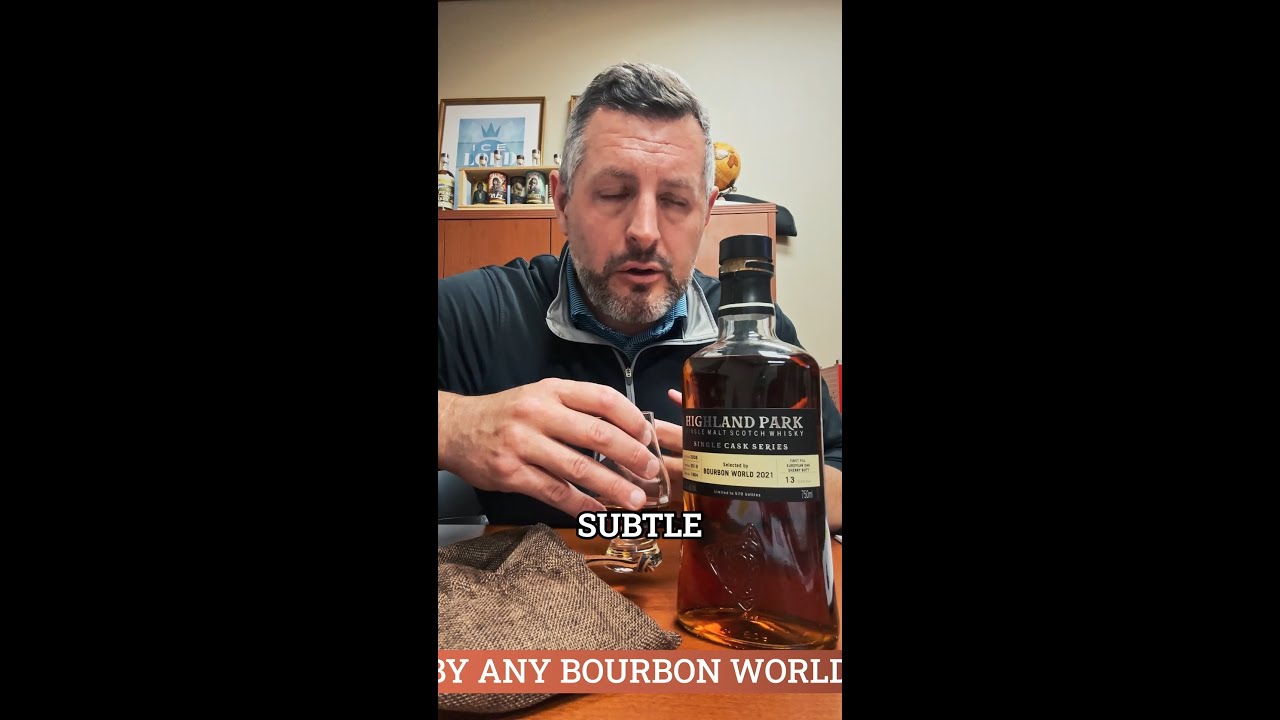 Highland Park Bourbon World 13yr Single Malt - YouTube