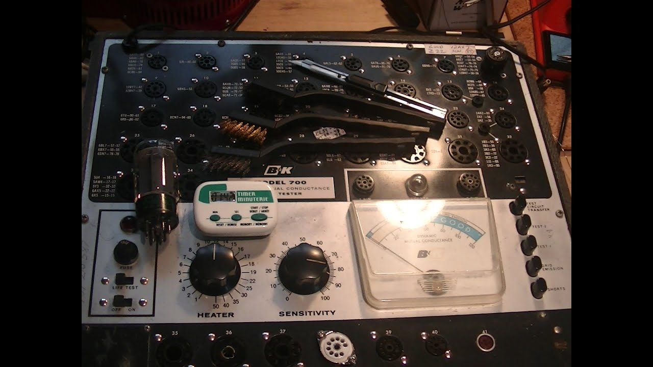 Tube Lab #3a Cleaning & Testing Tubes for Beginners - YouTube