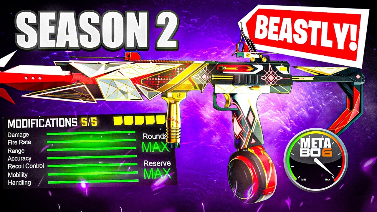 *NEW* #1 GOATED SMG BUILD is AWESOME in BO6 SEASON 2! (Best Tanto 22 ...