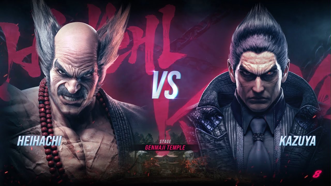 Tekken 8 - Heihachi vs. Kazuya (PS5) - YouTube