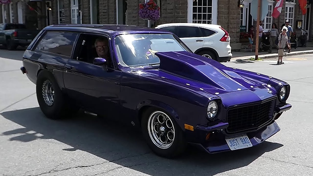 Pro Street 1971 Chevy Vega Wagon "Just Bad" - YouTube
