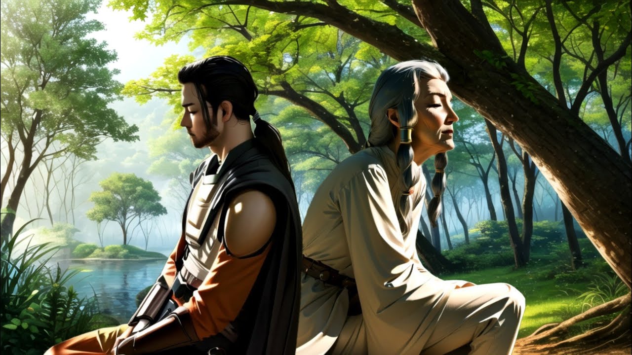 Kreia and Revan discuss the Mandalorian Wars, apathy and death! - YouTube