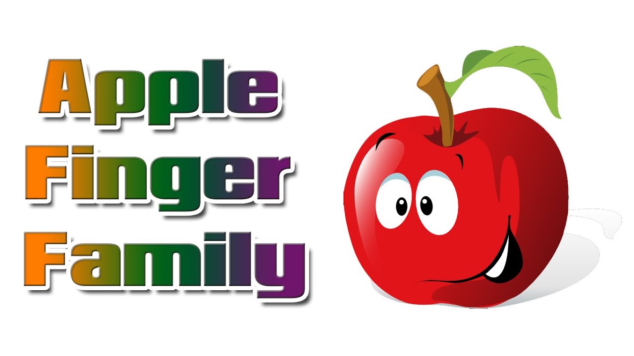 Fruit Finger Family || Apple Finger Family || Nursery Rhymes - YouTube