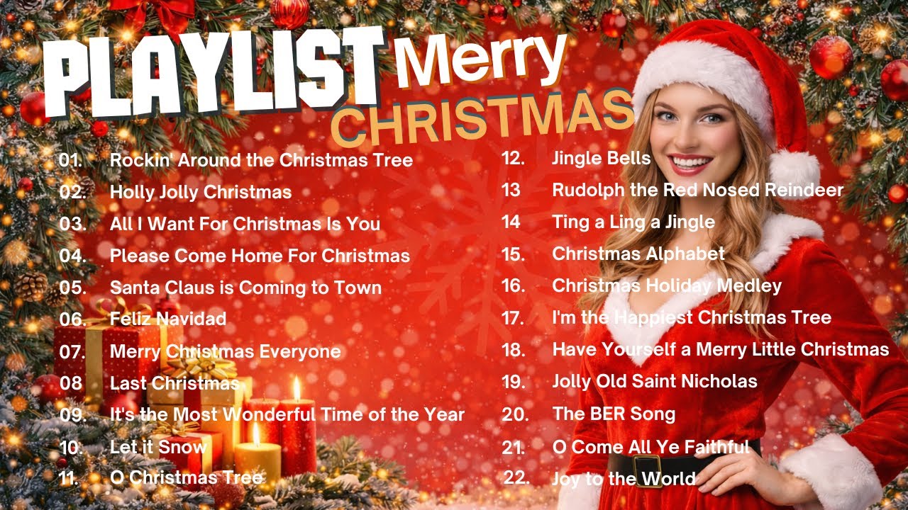 🎄 Best Christmas Music 2026 🎅 Classic & Modern Christmas Songs Playlist ...