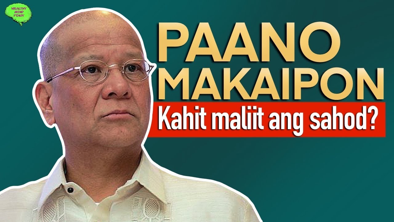 PAANO MAG IPON NG PERA Kahit Maliit ang Kita? (Ipon Tips) - YouTube