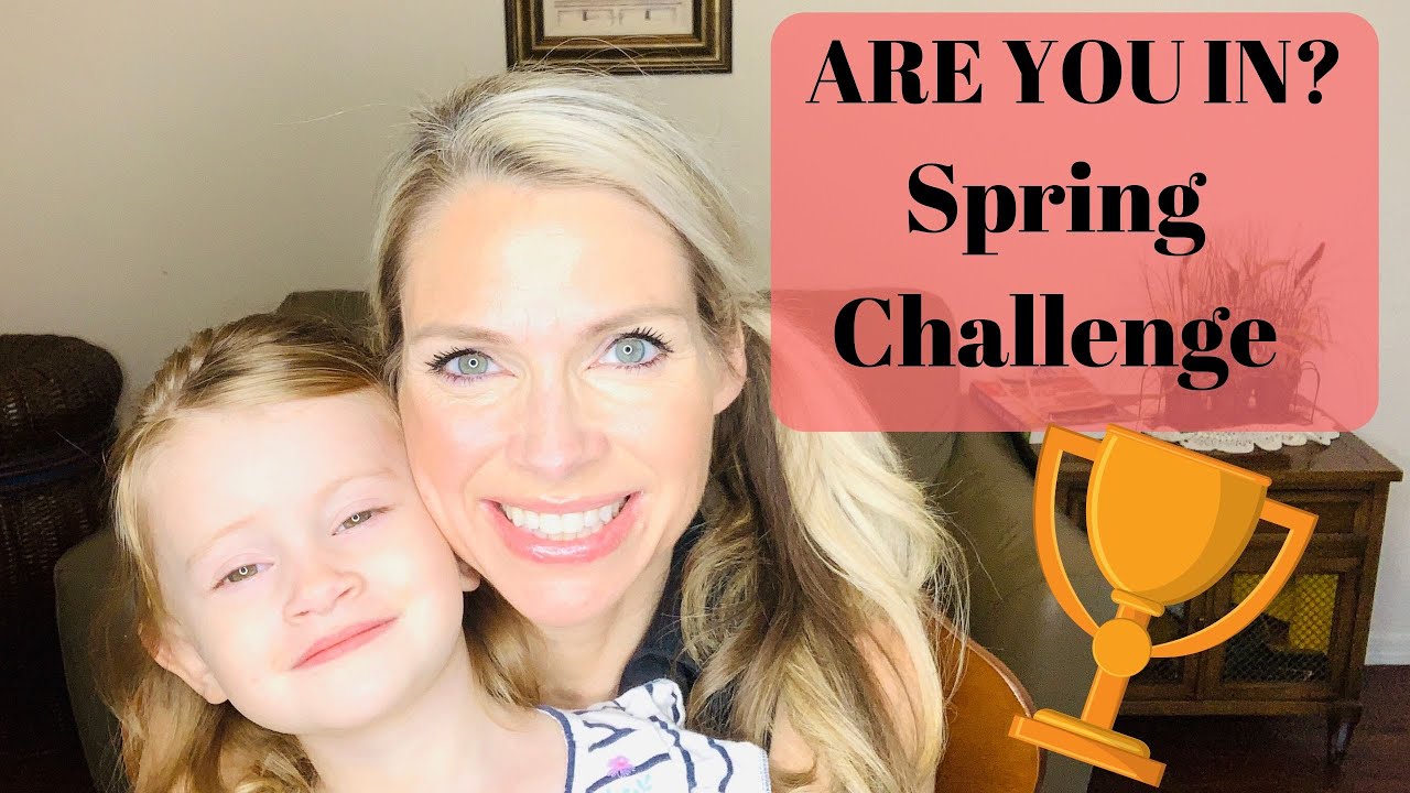 ARE YOU IN? ANNOUNCEMENT OF THE "SPRING CHALLENGE"!! QUICK UPPER BODY ...