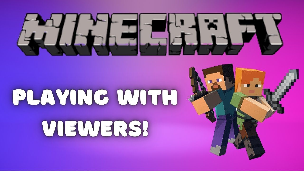 Playing Minecraft Bedrock Edition With Viewers! Better On Bedrock ...