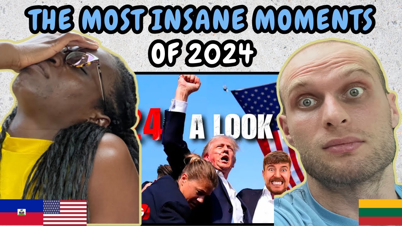 REACTION TO The Most Insane Moments Of 2024 | FIRST TIME WATCHING - YouTube